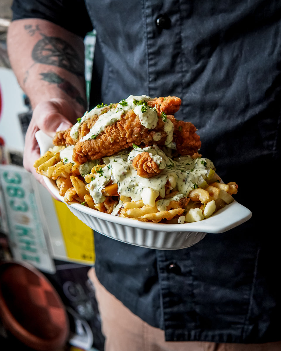 Inter-Dill-Actic Chicken Poutine (August 5-11) – Leopold's Tavern
