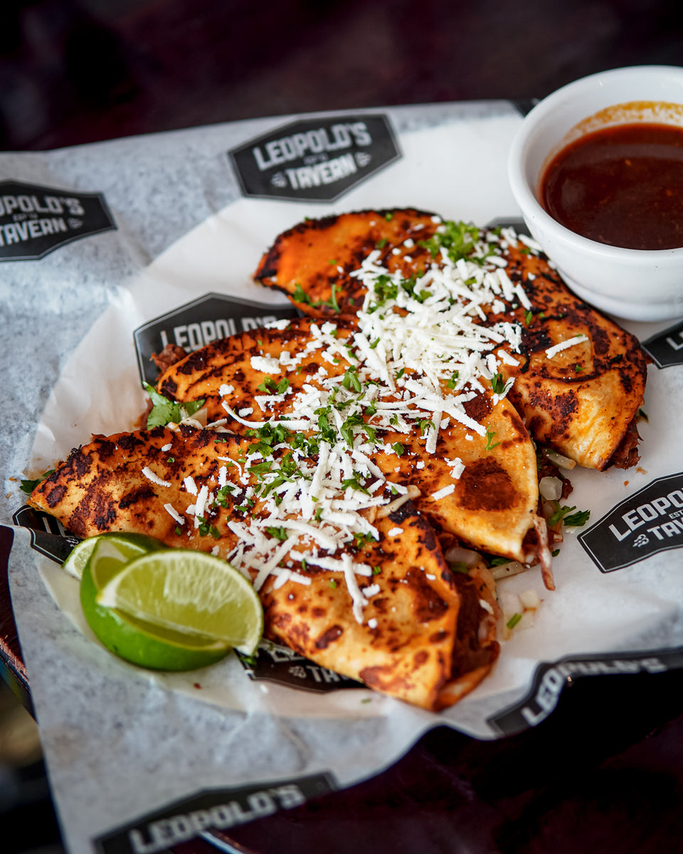 Birria Beef Taco (Feb. Taco Feature) – Leopold's Tavern