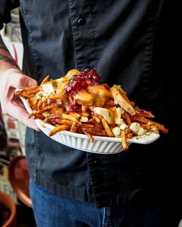 Holiday Turkey Dinner Poutine (December 15-21) – Leopold's Tavern