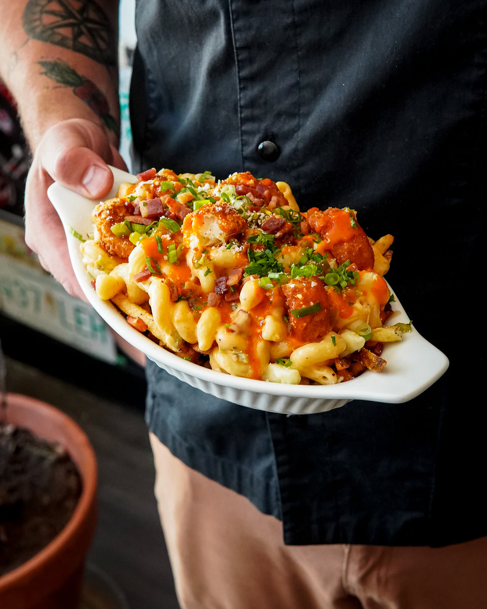 Bacon Jalapeno Double Mac Poutine (Sept. 30 - Oct. 6) – Leopold's Tavern
